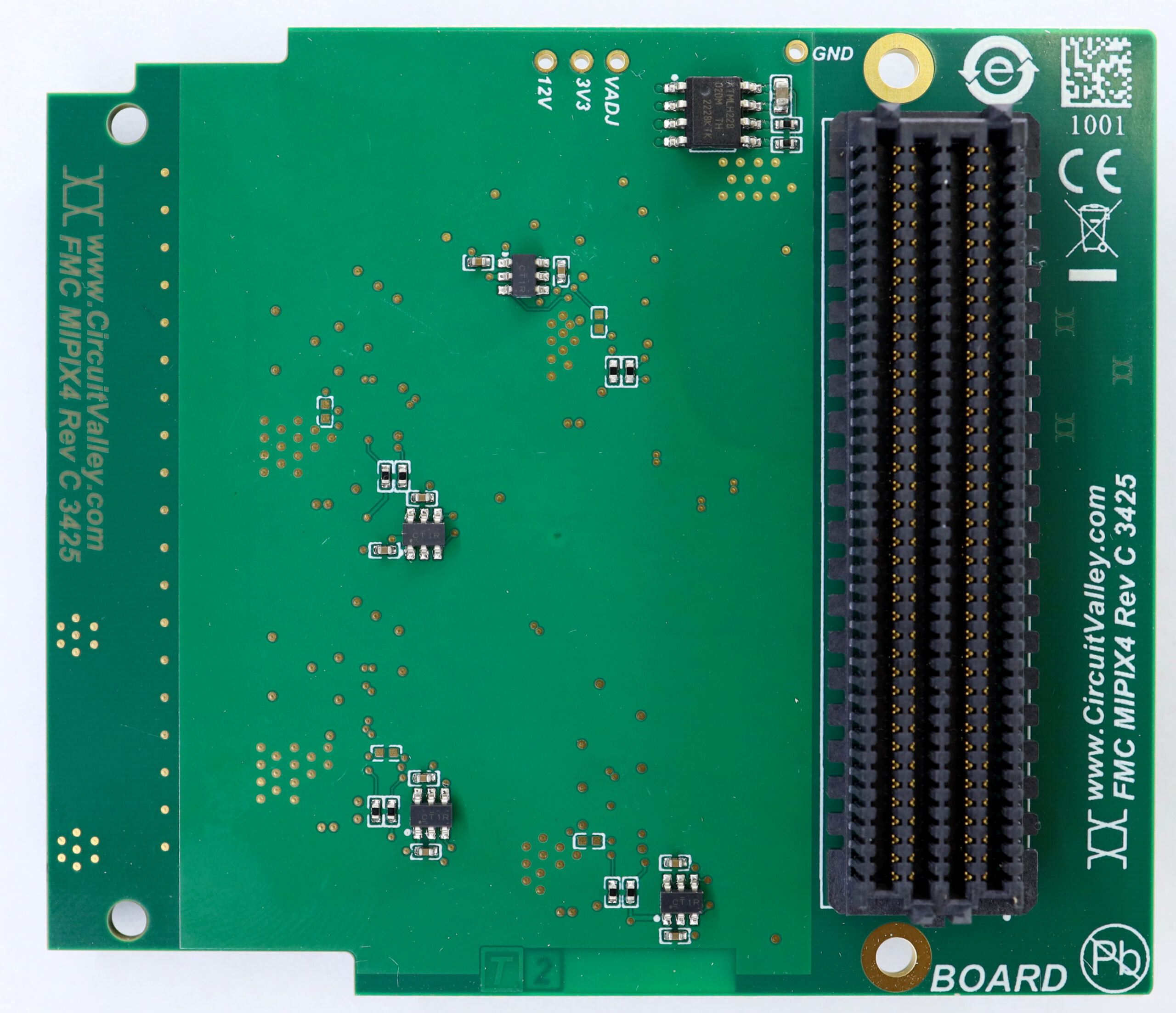 FPGA FMC MIPI Camera x4 Breakout Board with FMC LPC - CircuitValley ...